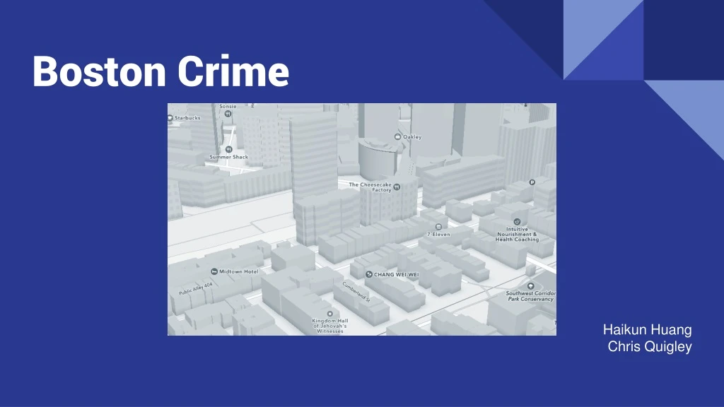 PPT - Boston Crime PowerPoint Presentation, free download - ID:8981376