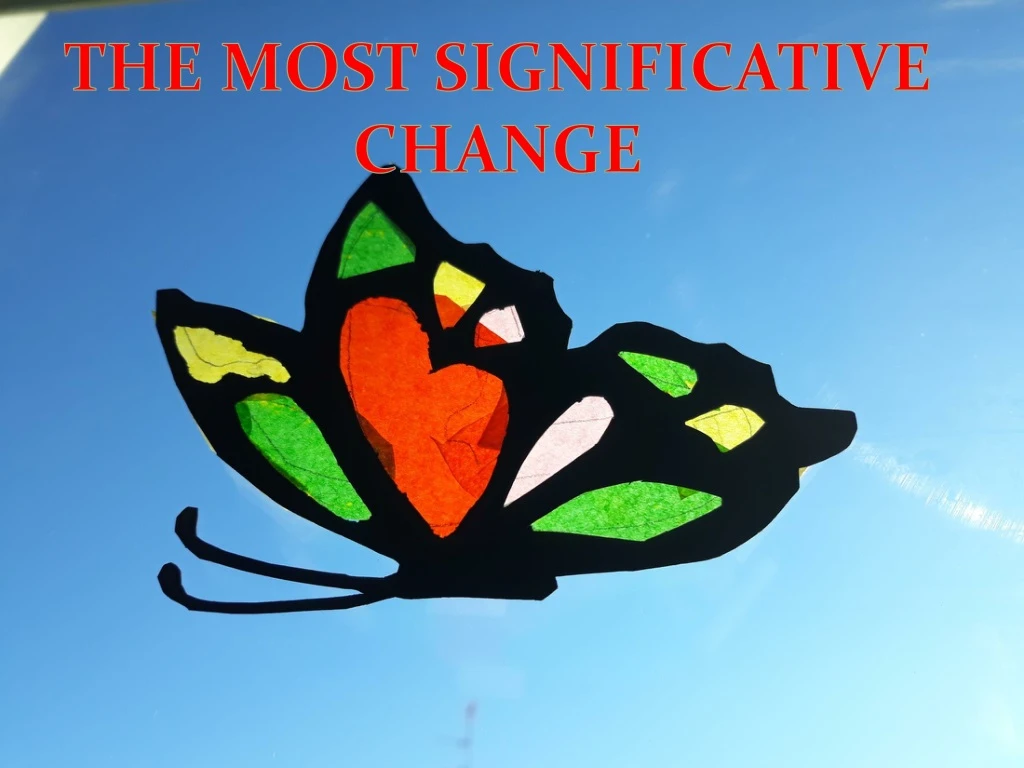 PPT - THE MOST SIGNIFICATIVE CHANGE PowerPoint Presentation, free ...