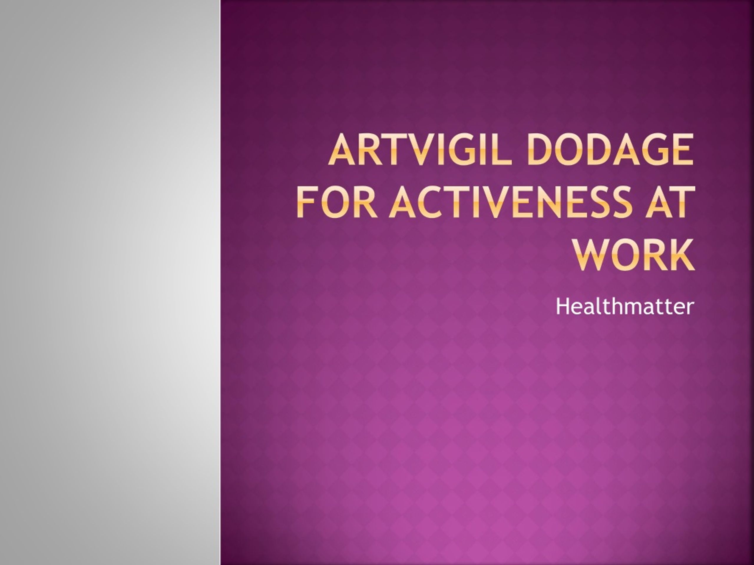 PPT - Artvigil dodage for activeness at work PowerPoint Presentation ...