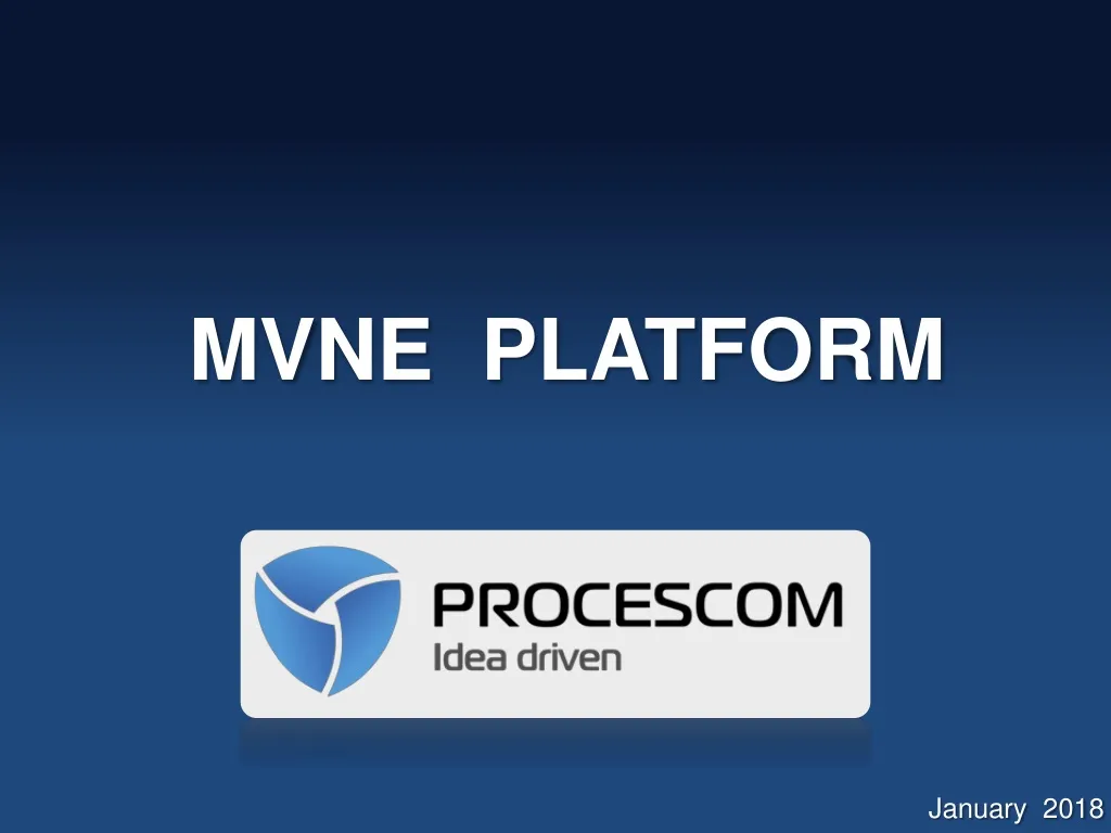 PPT - MVNE PLATFORM PowerPoint Presentation, free download - ID:898682