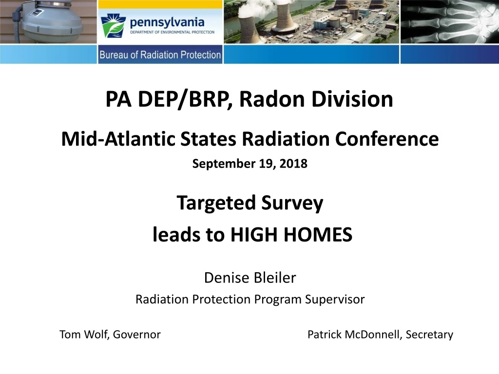 PPT - PA DEP/BRP, Radon Division PowerPoint Presentation, free download ...