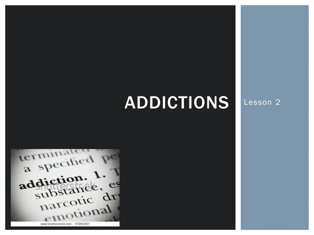 Ppt Addictions Powerpoint Presentation Free Download Id 8989999