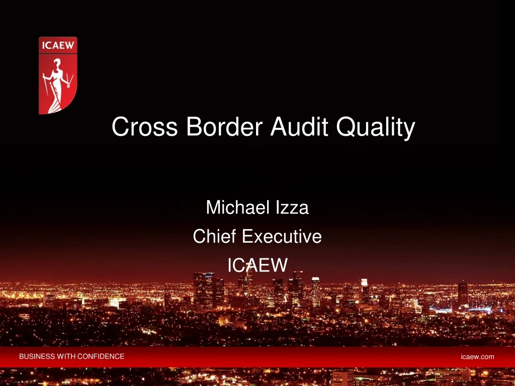 PPT - Cross Border Audit Quality PowerPoint Presentation, free download ...