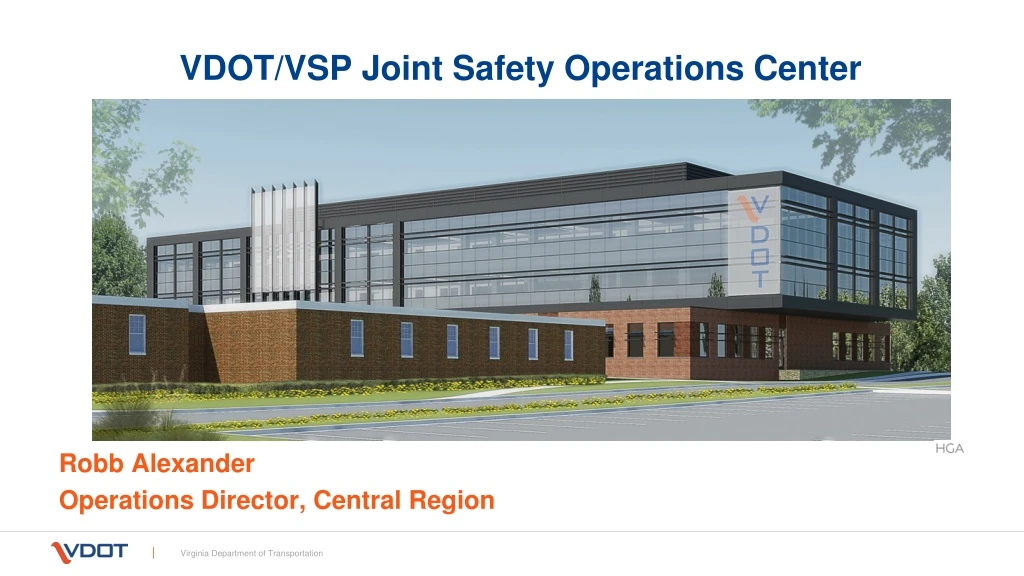 PPT - VDOT/VSP Joint Safety Operations Center PowerPoint Presentation ...