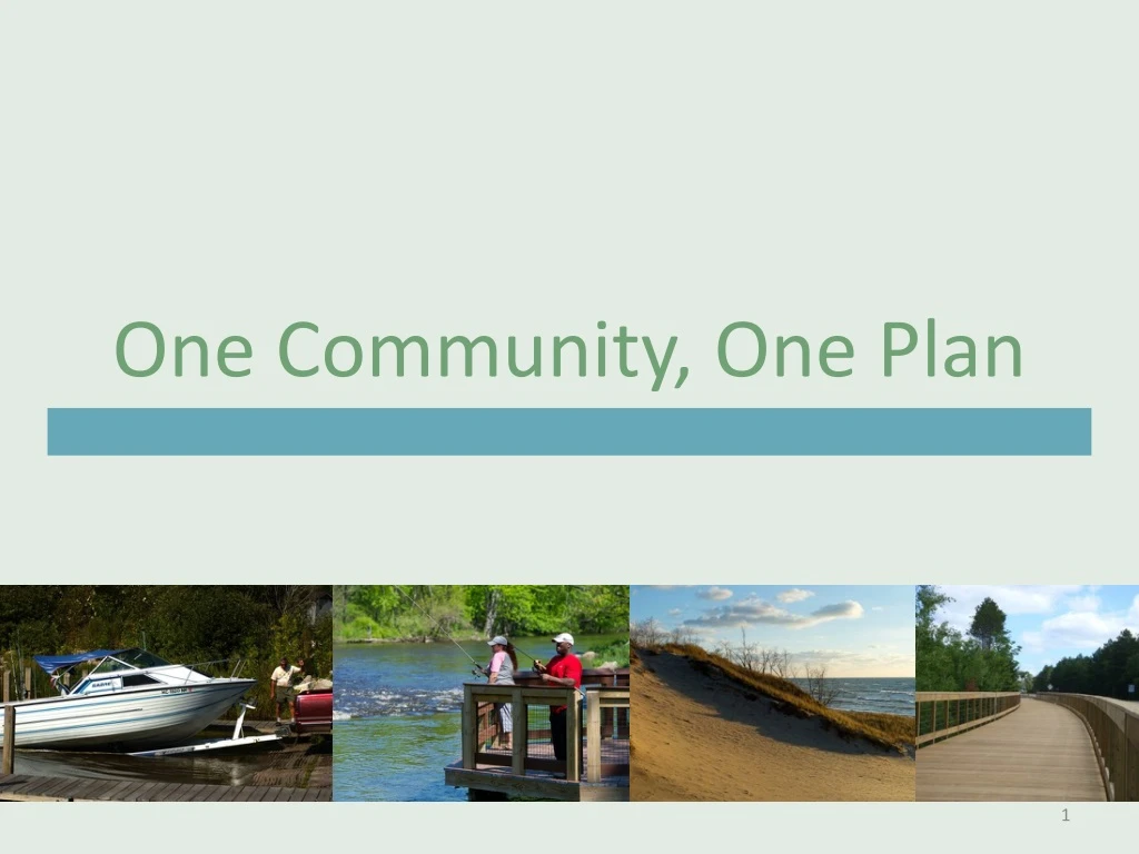 PPT - One Community, One Plan PowerPoint Presentation, free download ...