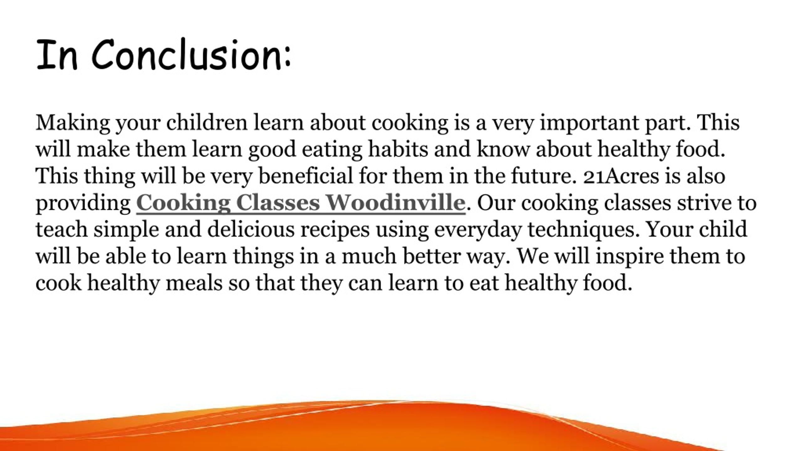 PPT - Make Your Child Know About Healthy Eating & Cooking PowerPoint ...