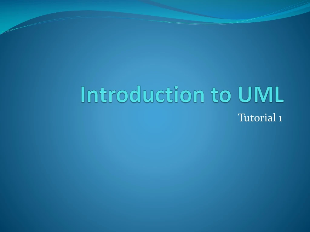 PPT - Introduction to UML PowerPoint Presentation, free download - ID ...