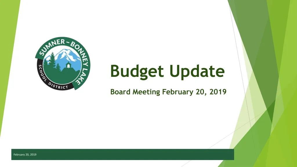 PPT - Budget Update PowerPoint Presentation, free download - ID:899840