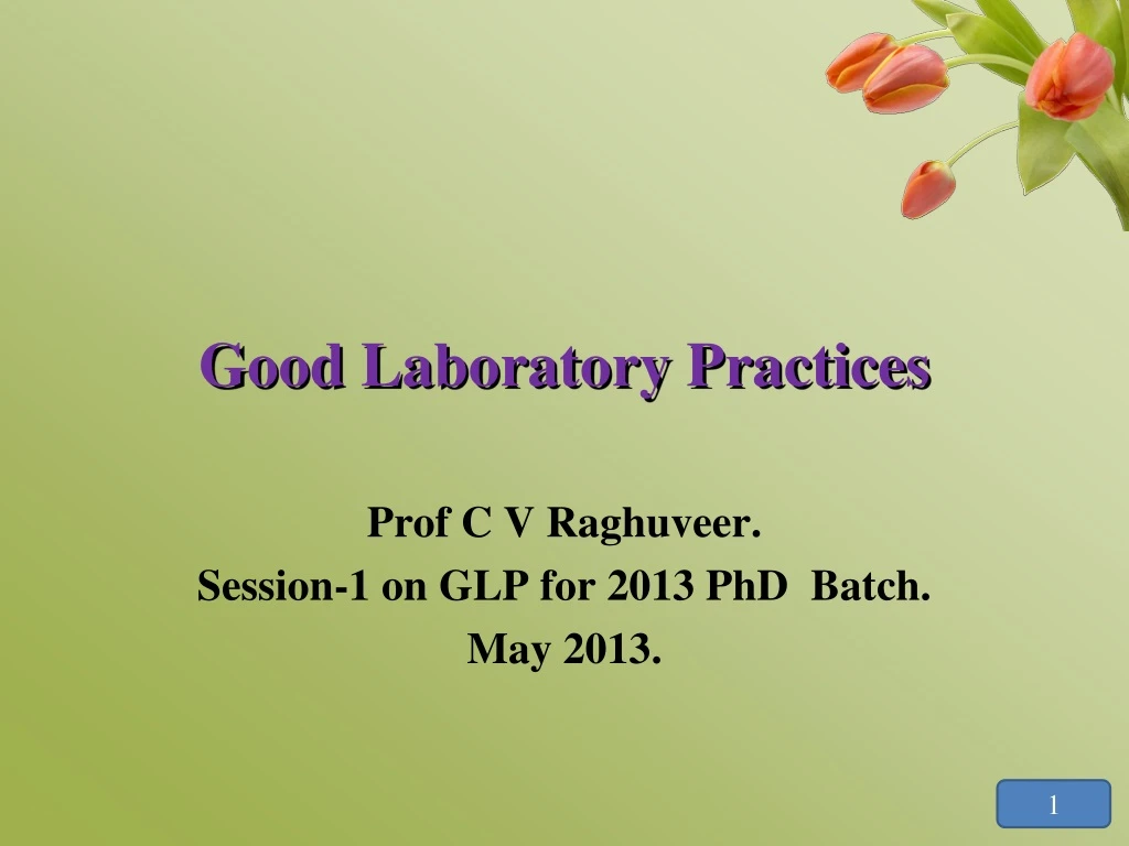 PPT - Good Laboratory Practices PowerPoint Presentation, free download ... PPT - Good Laboratory Practices PowerPoint Presentation, free download ...
