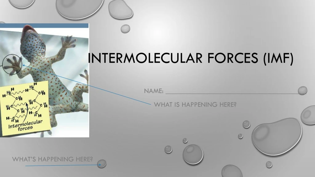 PPT - Intermolecular forces (IMF) PowerPoint Presentation, free ...