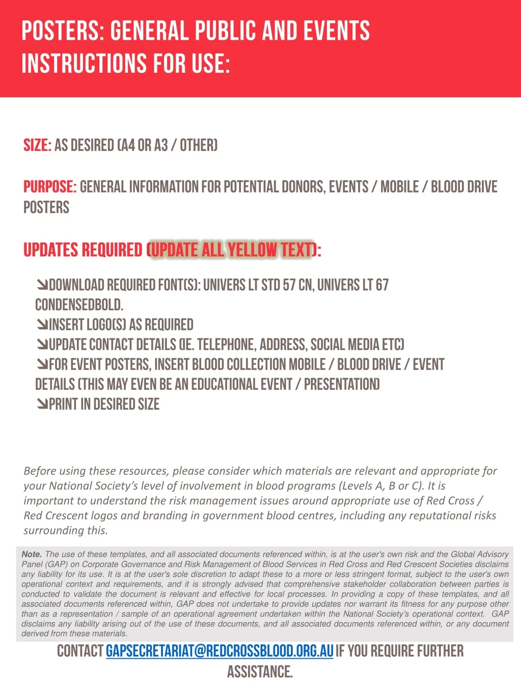 PPT - Posters: Instructions for use PowerPoint Presentation, free ...