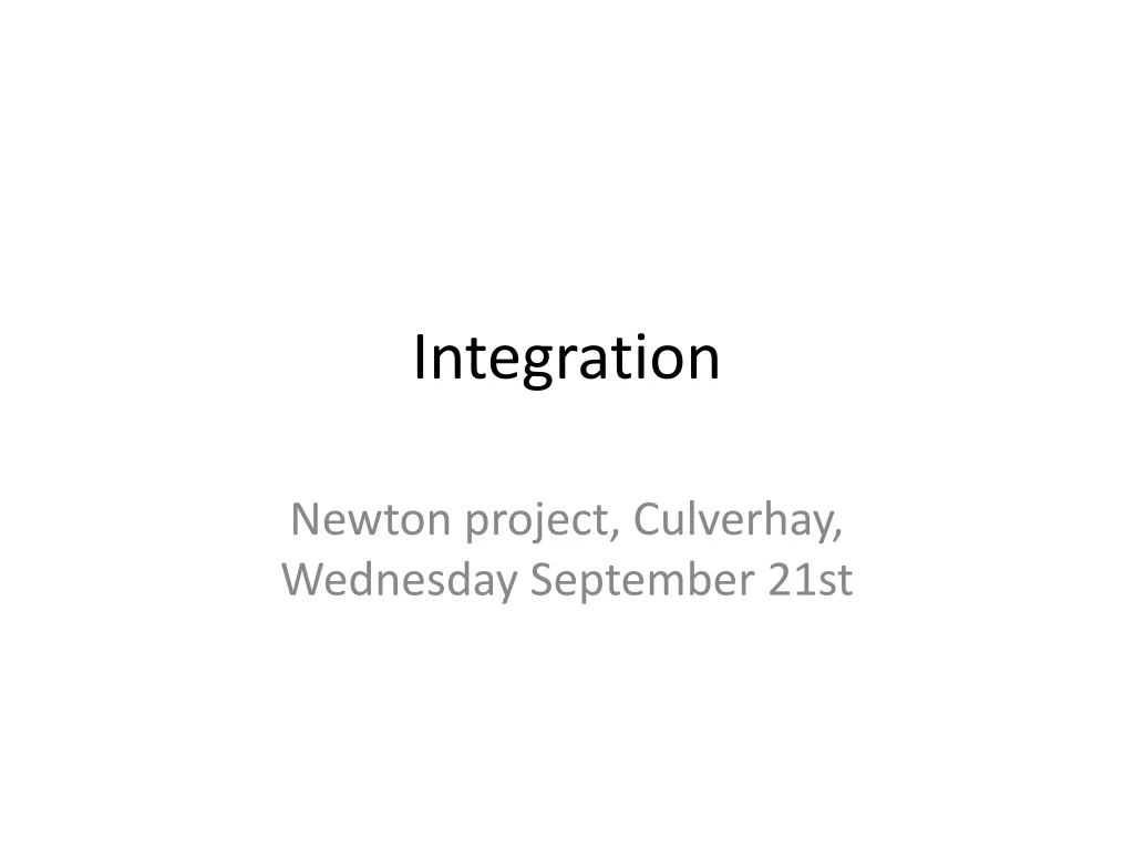 Ppt Integration Powerpoint Presentation Free Download Id 9003569