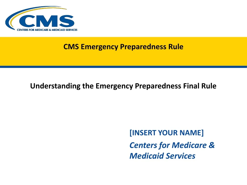 PPT - CMS Emergency Preparedness Rule PowerPoint Presentation, free ... PPT - CMS Emergency Preparedness Rule PowerPoint Presentation, free ...