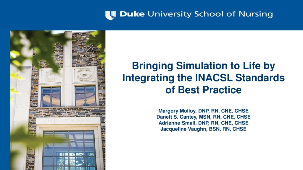 PPT - Standards of Best Practice (INACSL) PowerPoint Presentation, free ...
