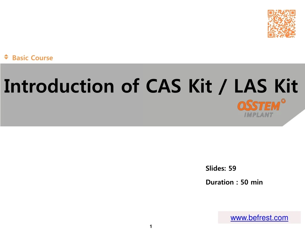PPT - Introduction of CAS Kit / LAS Kit PowerPoint Presentation, free ...