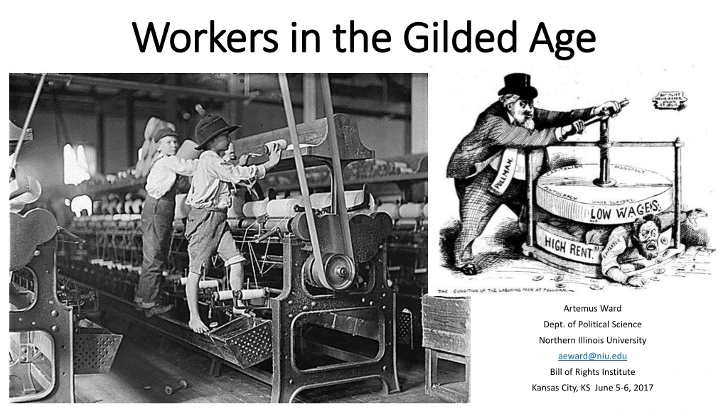 PPT - Workers in the Gilded Age PowerPoint Presentation, free download ...