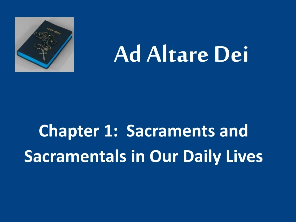 PPT - Ad Altare Dei PowerPoint Presentation, free download - ID:9014147