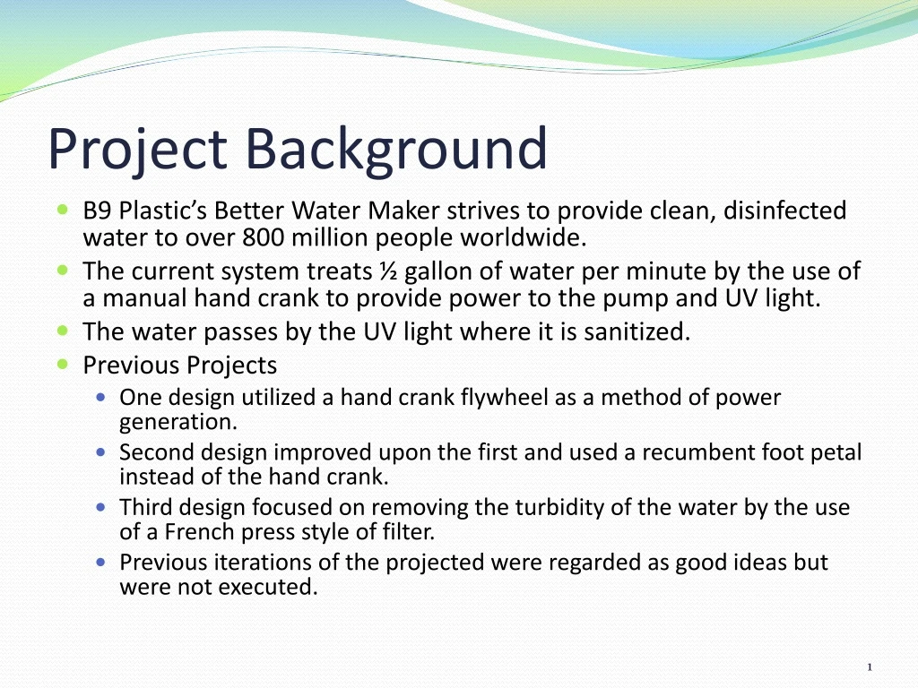 PPT - Project Background PowerPoint Presentation, free download - ID ...