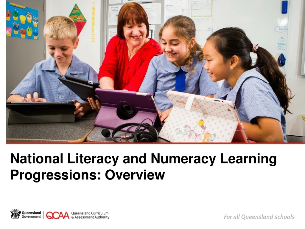 PPT - National Literacy and Numeracy Learning Progressions: Overview ...