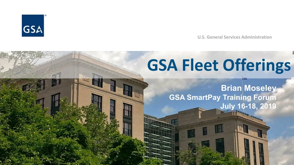 PPT - GSA Fleet Offerings PowerPoint Presentation, free download - ID ...