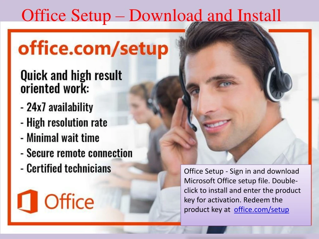 PPT - How to install Microsoft Office Setup - www.office.com/setup ...