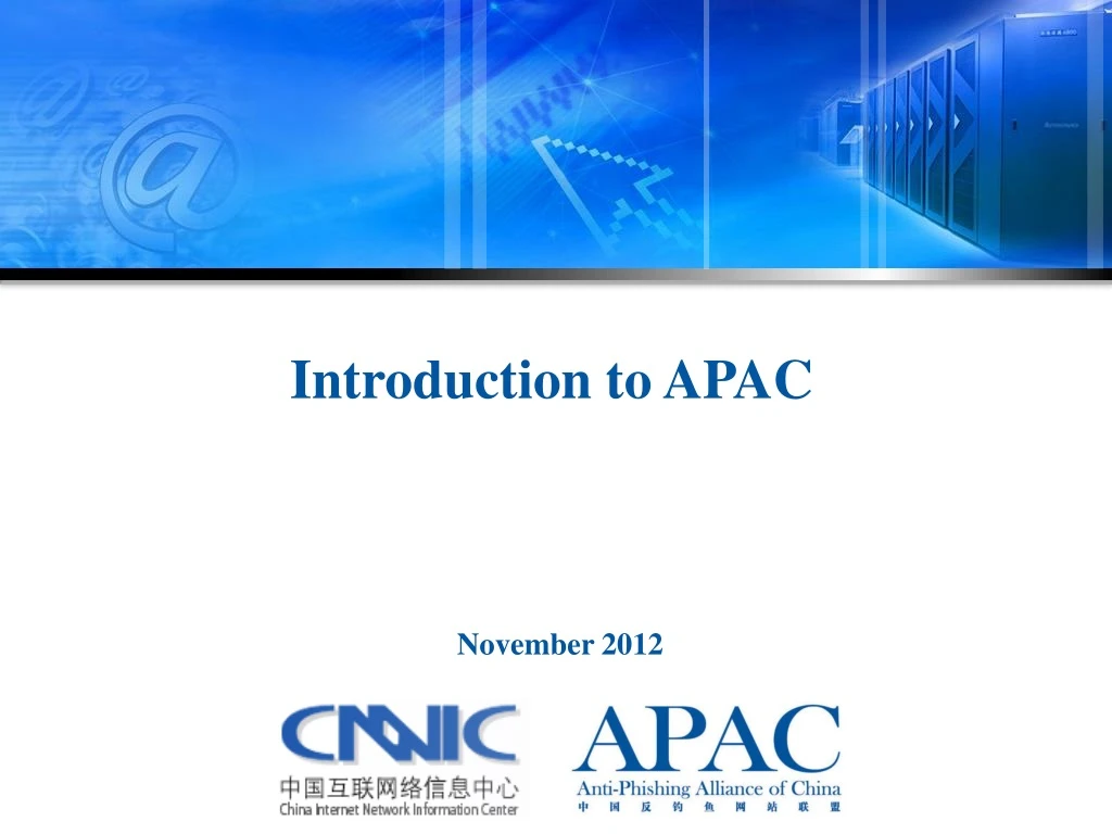 PPT - Introduction to APAC PowerPoint Presentation, free download - ID ...
