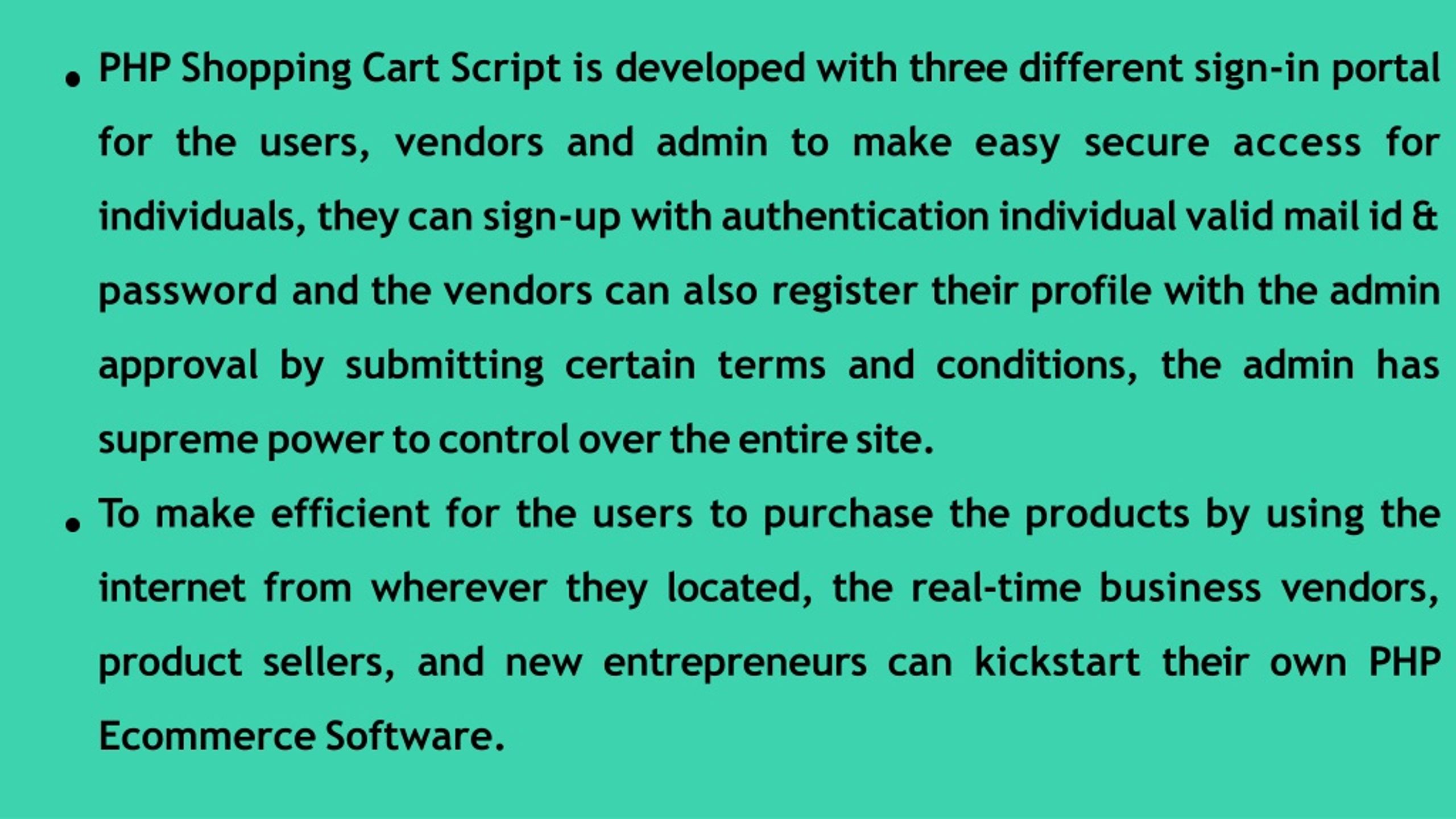 Ppt Php Shopping Cart Script Php Ecommerce Software Powerpoint Presentation Id9029070