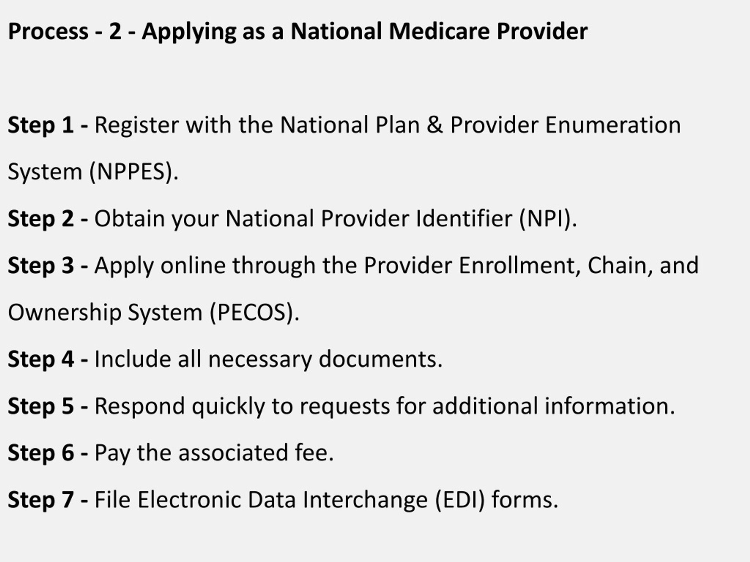PPT - 3 Ways to become a South Carolina Medicare Provider by SC Health ...