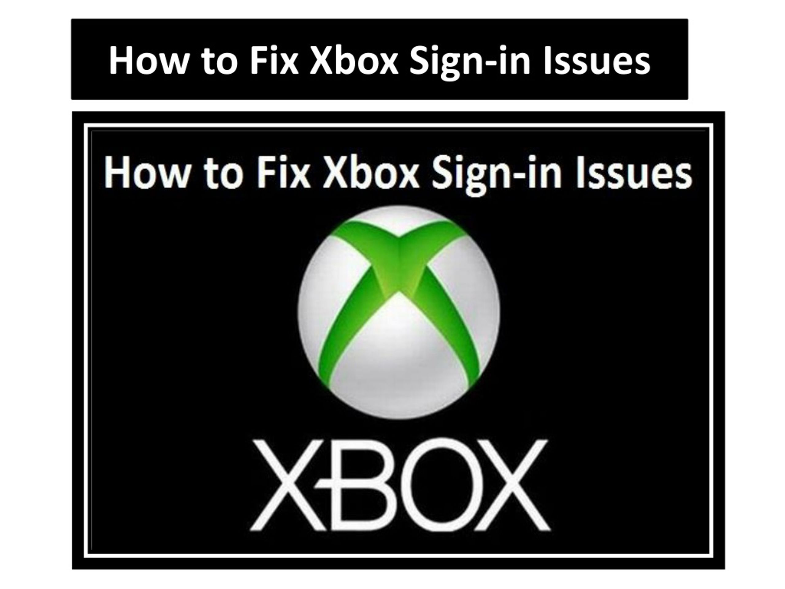 PPT - How to Fix Xbox Sign-in Issues PowerPoint Presentation, free ...