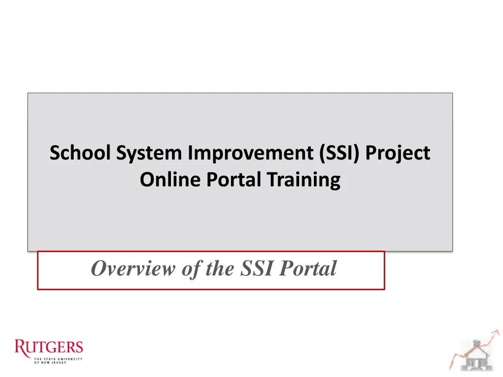 PPT - Overview of the SSI Portal PowerPoint Presentation, free download ...