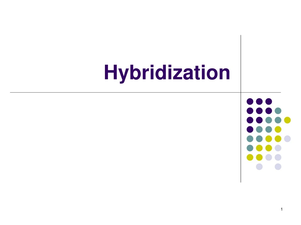 PPT - Hybridization PowerPoint Presentation, free download - ID:9068232