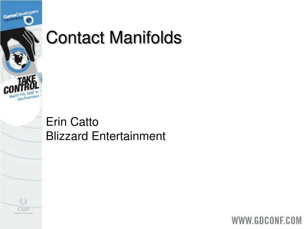 PPT - Contact Manifolds PowerPoint Presentation, free download - ID:9068721