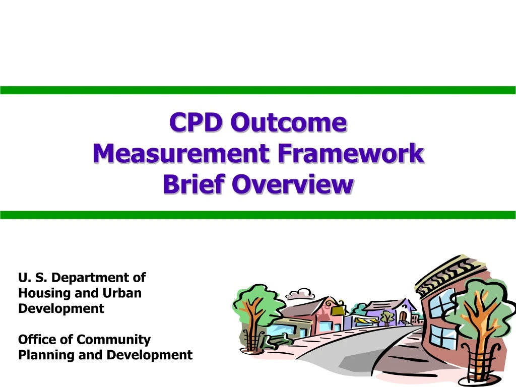 PPT - CPD Outcome Measurement Framework Brief Overview PowerPoint ...