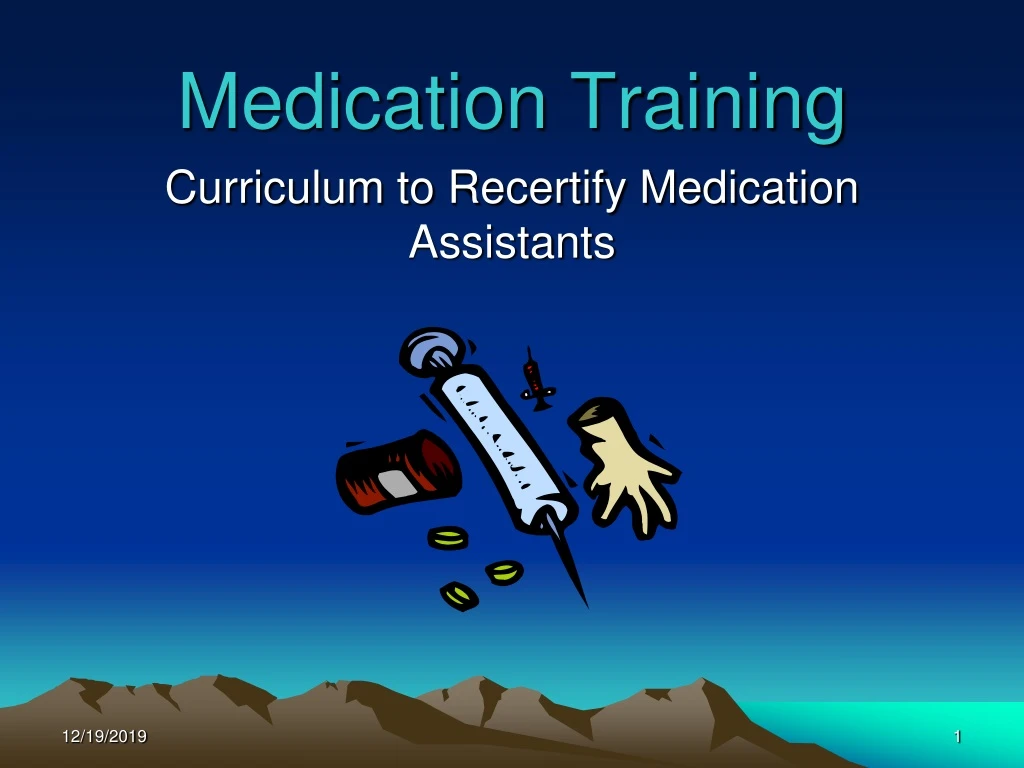 PPT - Medication Training PowerPoint Presentation, free download - ID ...