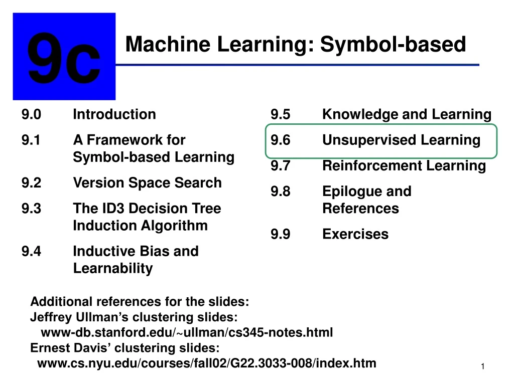 PPT - Machine Learning: Symbol-based PowerPoint Presentation, free ...