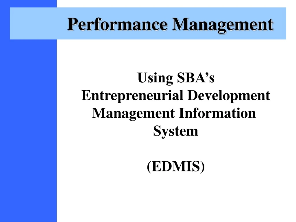PPT - Performance Management PowerPoint Presentation, free download ...