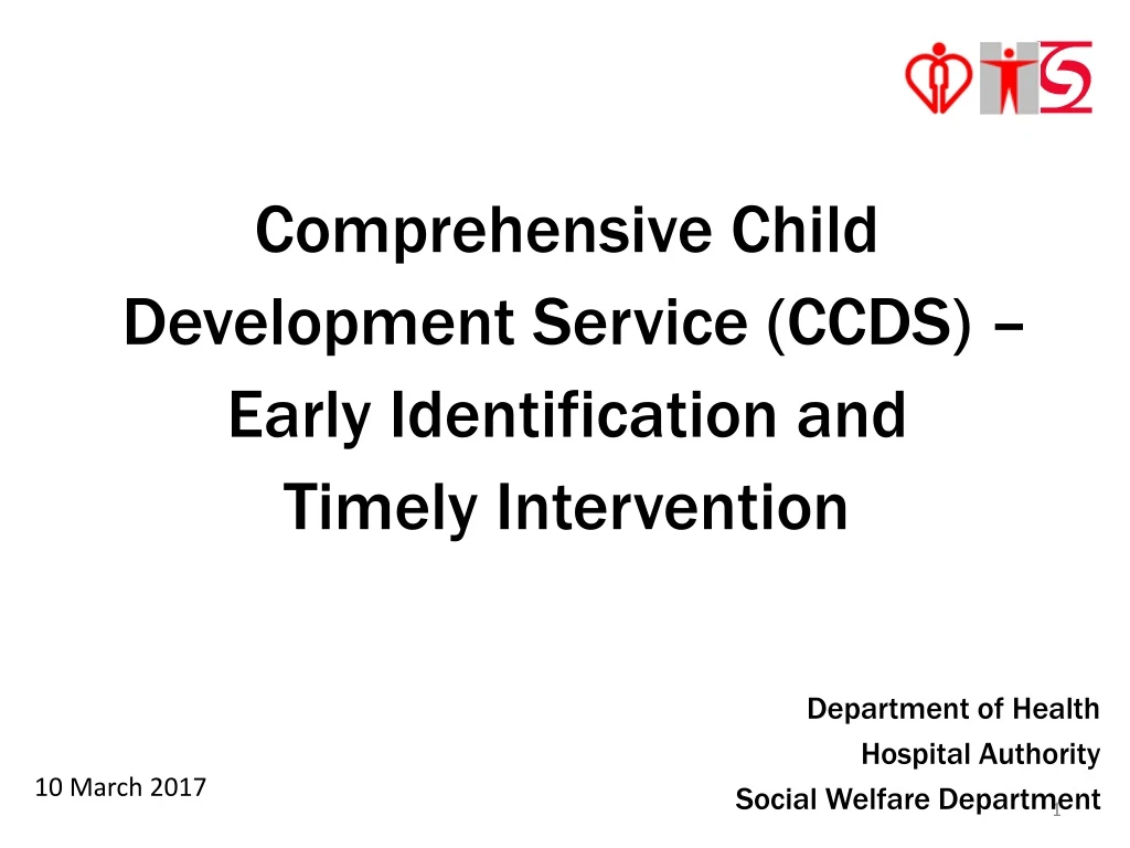 PPT - Comprehensive Child Development Service (CCDS) – Early ...