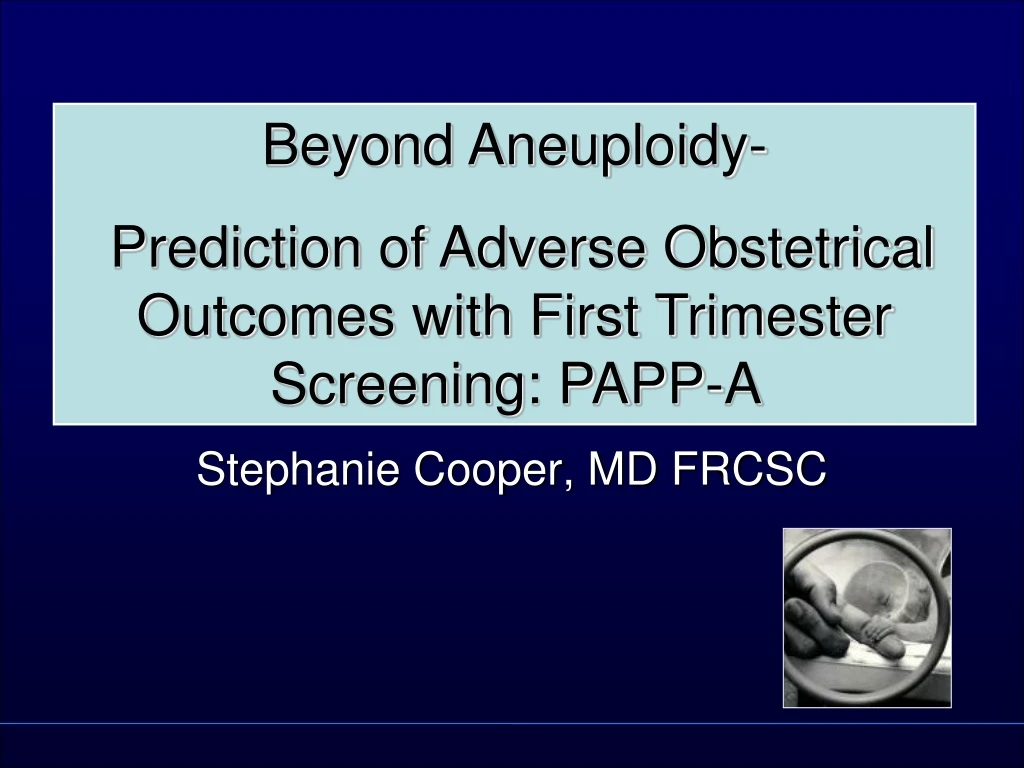 PPT - Stephanie Cooper, MD FRCSC PowerPoint Presentation, free download ...