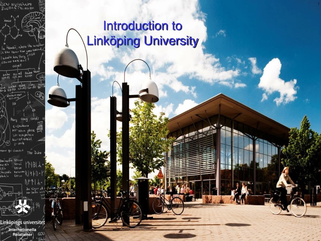 PPT - Introduction to Linköping University PowerPoint Presentation ...