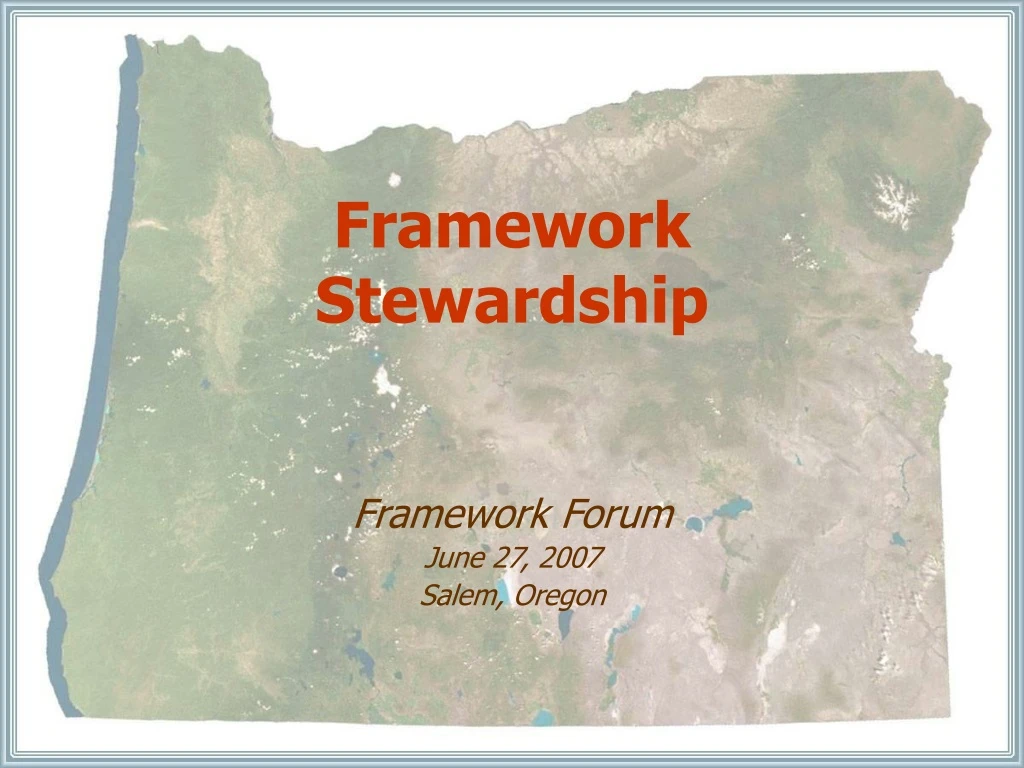 PPT - Framework Stewardship PowerPoint Presentation, free download - ID ...