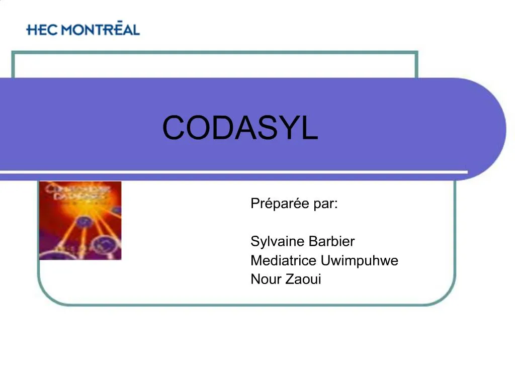 PPT - CODASYL PowerPoint Presentation, free download - ID:907845