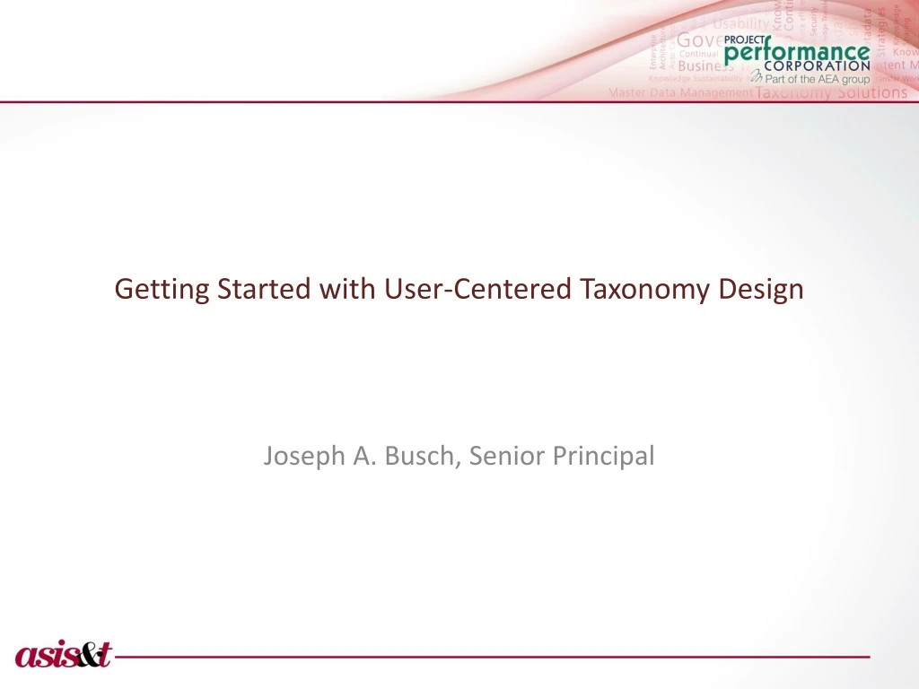 PPT - Getting Started with User-Centered Taxonomy Design PowerPoint Presentation - ID:9080423