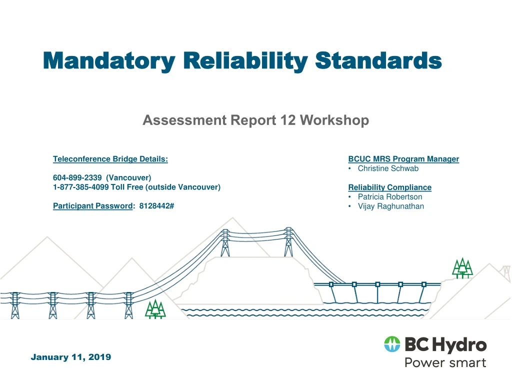 PPT - Mandatory Reliability Standards PowerPoint Presentation, free ...