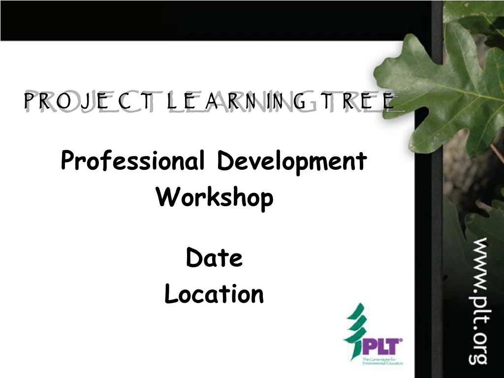 PPT - PROJECT LEARNING TREE PowerPoint Presentation, free download - ID ...