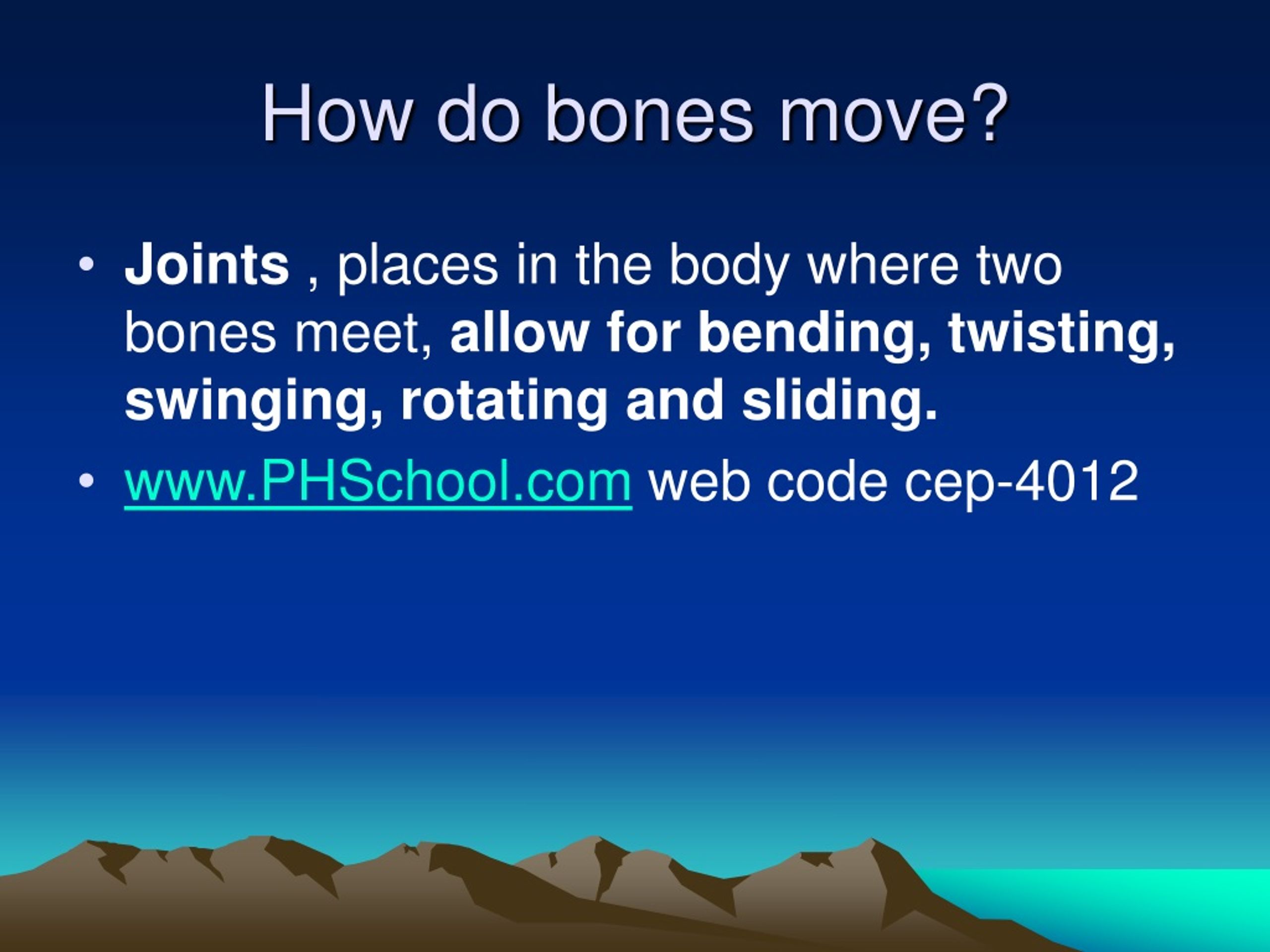 PPT Chapter 14 Bones Muscle And Skin PowerPoint Presentation Free