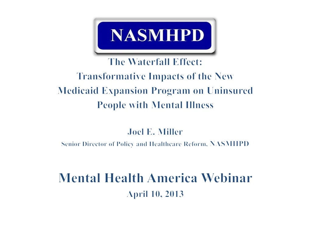 PPT - The Waterfall Effect: PowerPoint Presentation, free download - ID ...