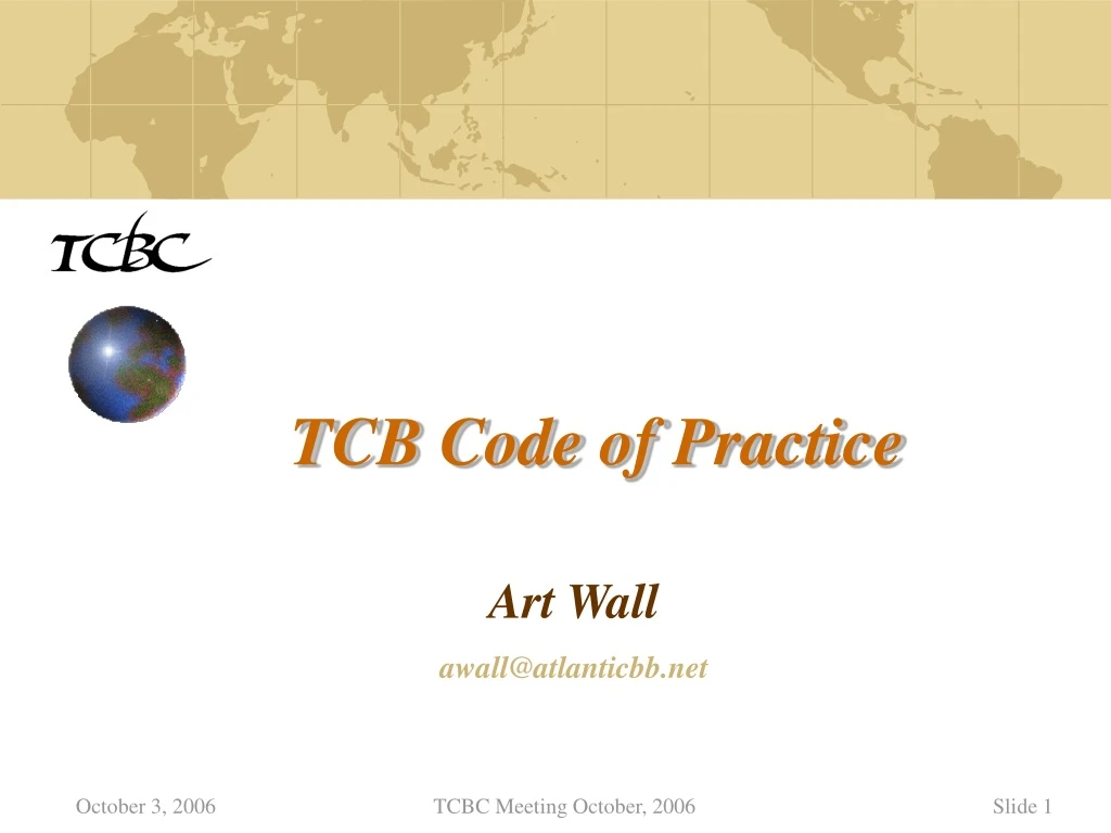 PPT - TCB Code of Practice PowerPoint Presentation, free download - ID ...