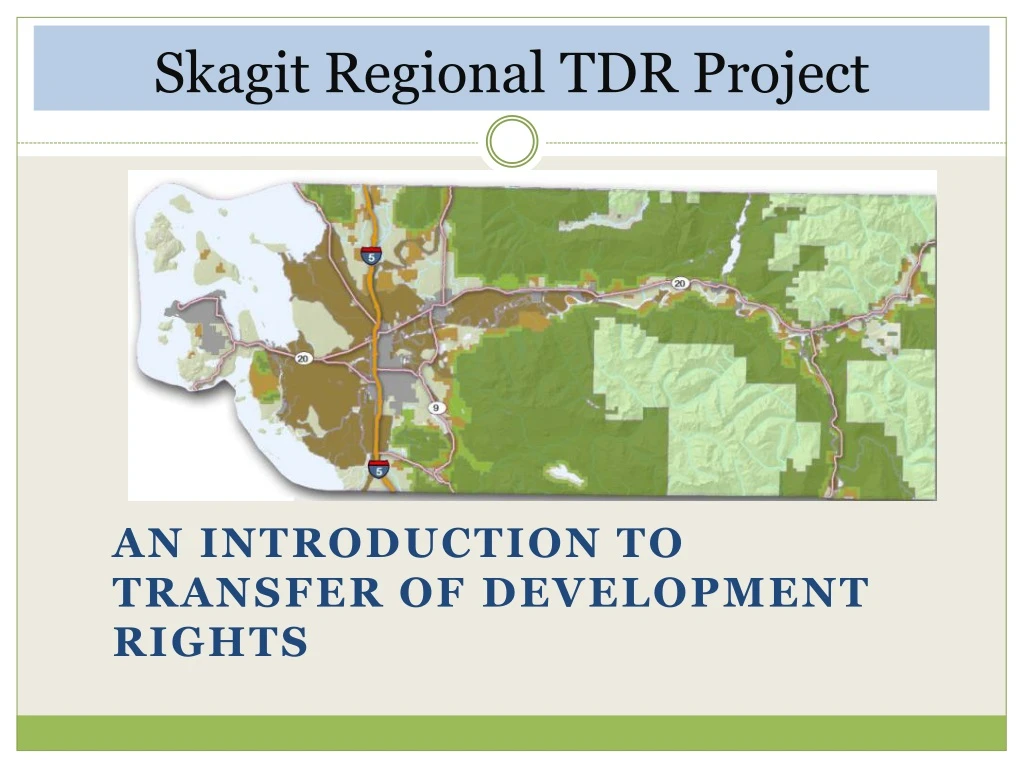 PPT - Skagit Regional TDR Project PowerPoint Presentation, free ...
