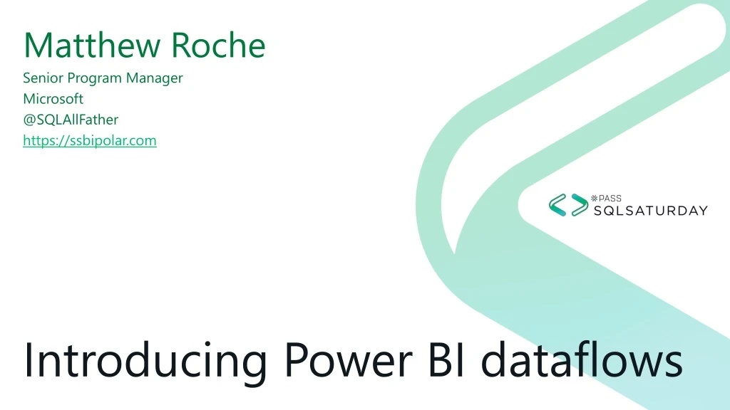PPT - Introducing Power BI dataflows PowerPoint Presentation, free download - ID:9088837