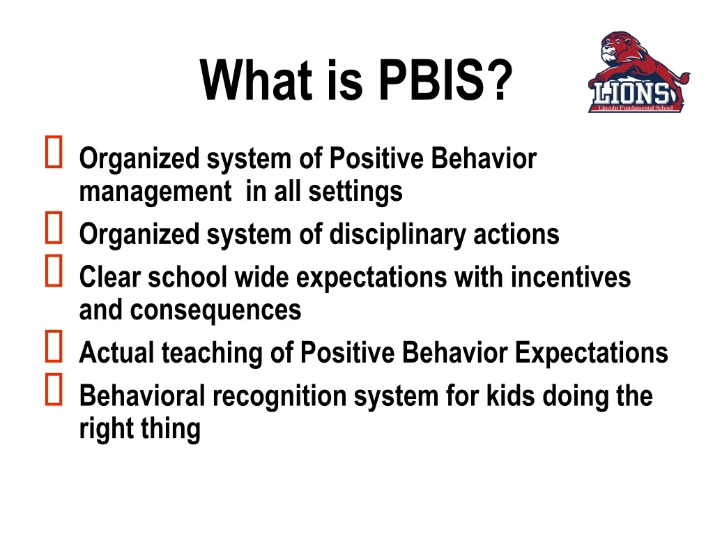 PPT - What is PBIS? PowerPoint Presentation, free download - ID:9089958